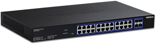 Amazon.com: TRENDnet 28-Port Multi-Gig Web Smart Switch, TEG-3284WS, 24 ...