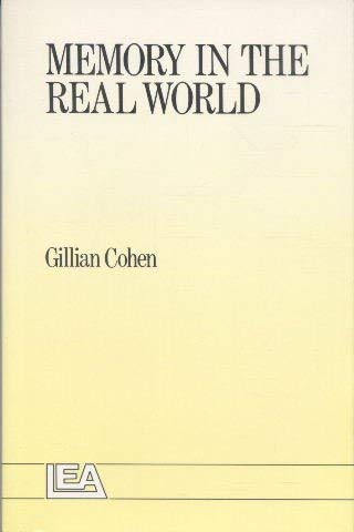 Memory in the Real World: Cohen: 9780863771026: Amazon.com: Books