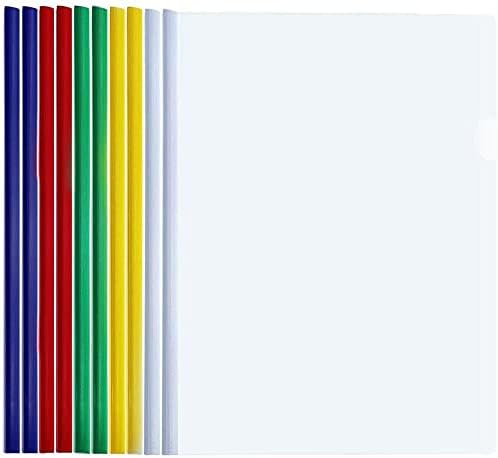 Folder De Costilla Plastico, 10 Piezas Archivo Carpeta De Plástico Para ...