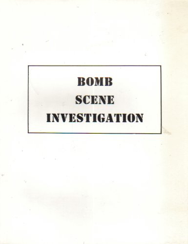 bomb scene investigation: unknown author: Amazon.com: Books