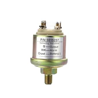 Amazon.com: Oil Pressure Sensor 3015237 Replacement for Engine KTA19 ...