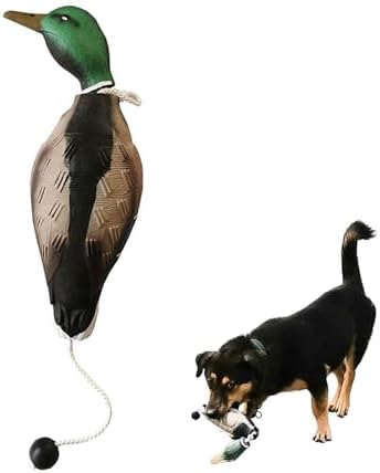 MR.HOKWY Dog Training Duck Dummy- EVA Material Trainer with Throwing ...