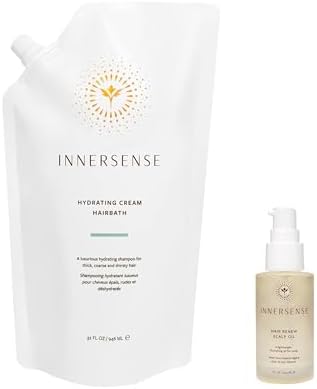 Amazon.com : INNERSENSE Organic Beauty - Hydrating Hairbath Shampoo ...