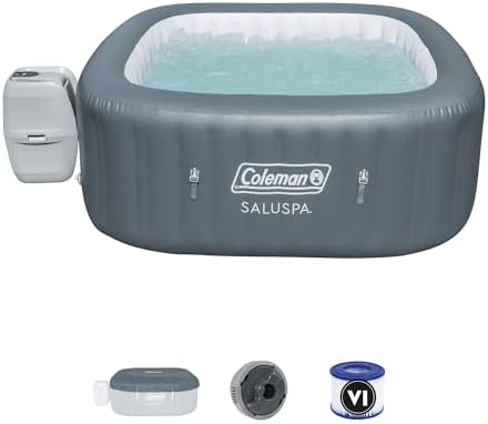 Amazon.com : Bestway SaluSpa Paris ThermaCore UltraFit Smart AirJet ...