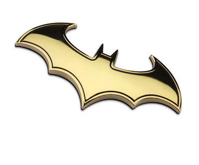 MODAXE Imported 3D Metal Bat logo car styling car sticker batman badge ...
