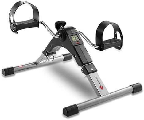 PowerMax Fitness BS-MINI Mini Cycle Pedal Exerciser with Adjustable ...