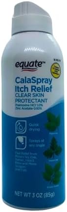 Amazon.com: Equate Calamine Spray/CalaSpray Itch Relief - 3 oz, Clear ...