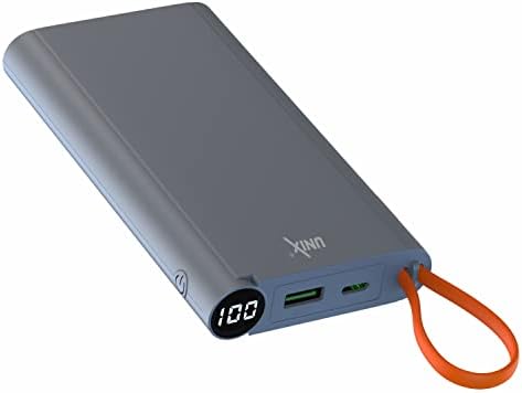 Unix 10000mAH Li-Polymer, Micro-USB and Type C Input Port, Power Bank ...