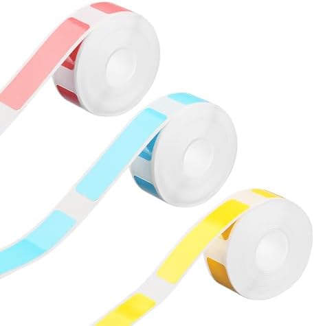 Giantree 3 Rolls Label Maker Tape, 12mm x 40mm Thermal Label Printing ...