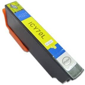 Amazon.co.jp: IC70 ICY70L イエロー 対応単品 純正対応 EPSON エプソン 互換インク 残量表示 ICチップ付 : パソコン・周辺機器
