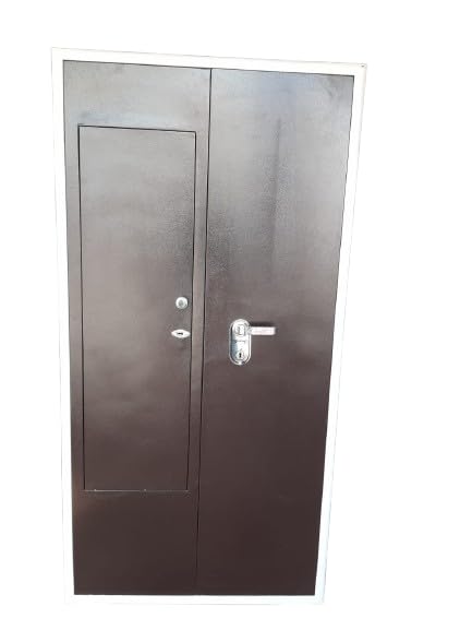 Almari with Base self Steel decore Premium Metal Steel with Mirror Lock ...