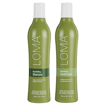 Amazon.com: LOMA Nourishing Shampoo and Nourishing Conditioner (DUO ...