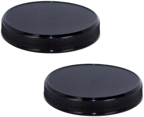 Amazon.com: 70-400 Gloss Black Metal Continuous Thread Lid with F217 ...