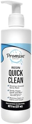 Amazon.com: Promise Epoxy Resin Quick Clean Remover 8 oz - Ideal for ...