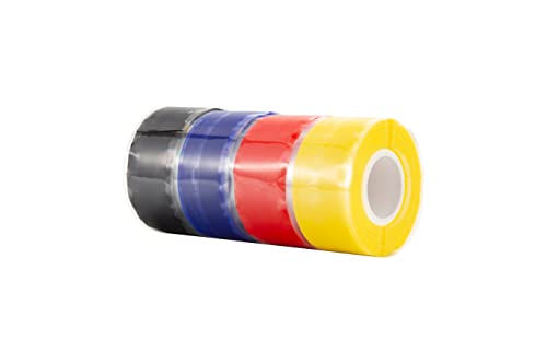 Snapklik.com : 4 Rolls Self-fusing Silicone Tape 1 X 10-Feet Self ...