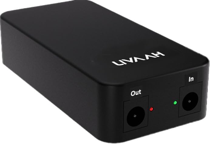 Oakter Mini UPS for 12V WiFi Router Broadband Modem | Backup Upto 4 ...