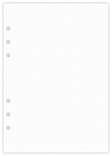 Snapklik.com : A5 Dotted Paper, Refills For Filofax Planner, Organizer ...