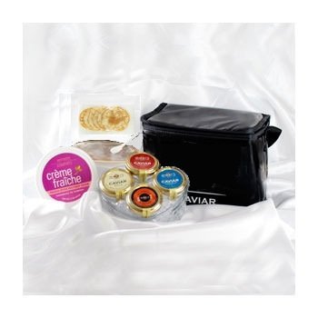 Amazon.com: International Caviar Gift Set in a Presentation Cooler ...