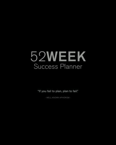 52 Week Success Planner: Distributor, Acn: 9781508426059: Amazon.com: Books