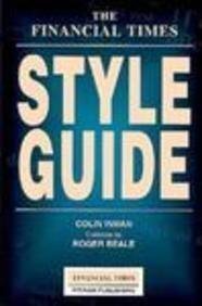 Financial Times Style Guide: Inman, Colin: 9780273605683: Amazon.com: Books