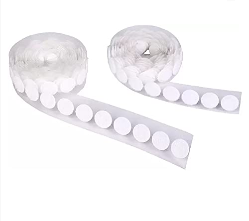 AERO Hook and Loop Circle 13mm -100set (200ct) - White(HNS CODE ...