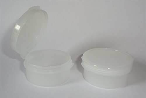 Buy 10-gram Natural Hinged Jar/Container - Bag of 50 Online at Low ...