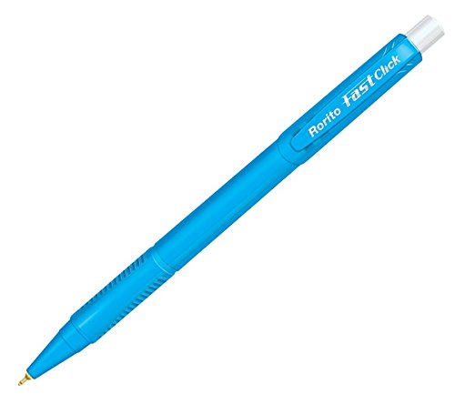 Rorito Fastclick Pen - Pack of 5 (Blue) : Amazon.in: Office Products