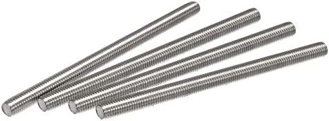 uxcell 4Pcs M10 x 150mm Fully Threaded Rod 304 Stainless Steel Right ...