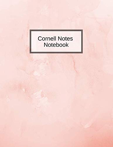 Amazon.com: Cornell Notes Notebook: College Ruled Cornell Composition ...