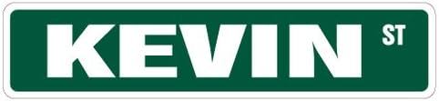 Amazon.com: SignJoker] Kevin Street Sign Great Gift Idea 100's of Names ...