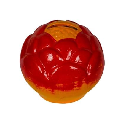 Bismi Terracotta Coin Saving Pot| Craft Clay Coin Bank | Handicrafted ...