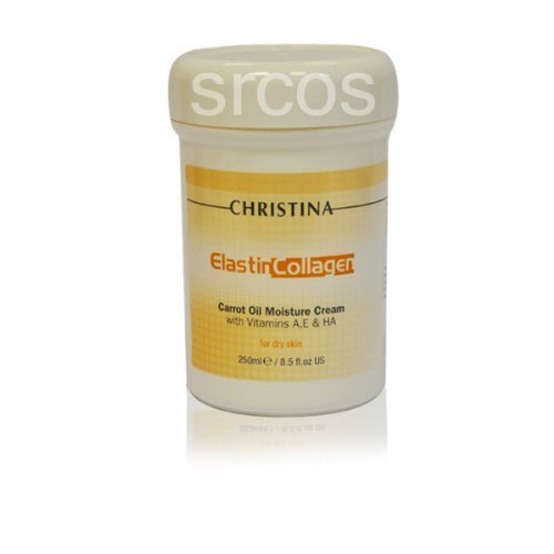 Amazon.com: Christina Elastin Collagen Carrot Oil Moisture Cream 250ml ...