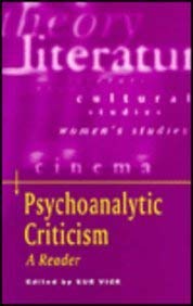 Amazon.com: Psychoanalytic Criticism: A Reader: 9780745610498: Vice, Sue: Books