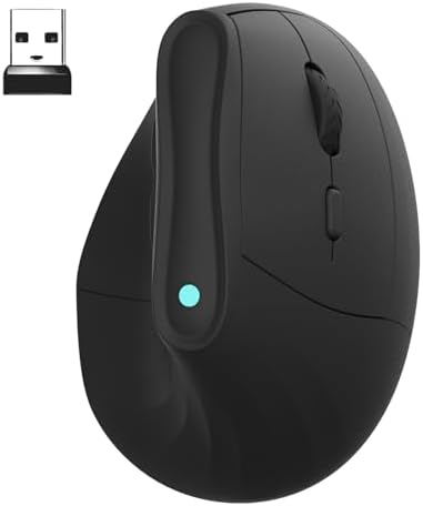 Amazon.com: eirix Wireless Ergonomic Vertical Mouse: Rechargeable ...