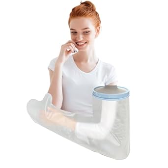Amazon.com: BEAUTYLIFE Arm Cast Covers for Shower, Adult Full Arm Bath ...