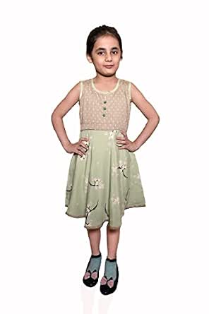 DE CHEVALERiE en Rouge Printed Oliver Weaver Frock for Girls | Pista ...