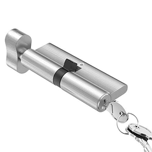 PTQN-40T/55 Thumb Turn Euro Lock Cylinder(95mm), Anti-Bump, Anti-Drill ...