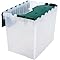 Akro-Mils 66486 12-Gallon Plastic Stackable Storage Keepbox Tote ...