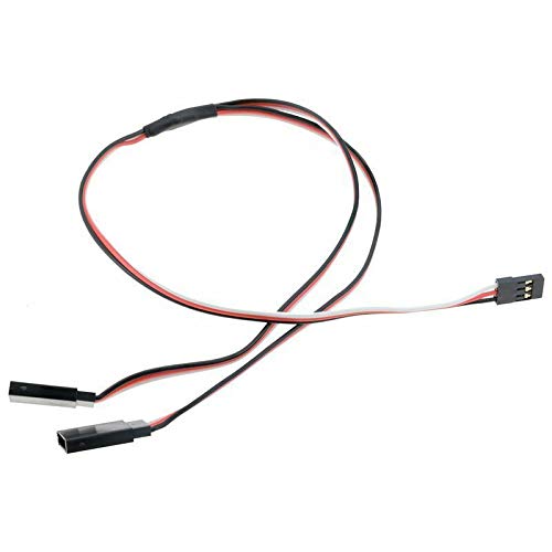 Generic Futaba JR Servo Y Extension Lead Cable Gold Connectors,200mm ...
