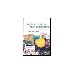 Practical Business Math Procedures: Jeffrey Slater: 9780071283717 ...