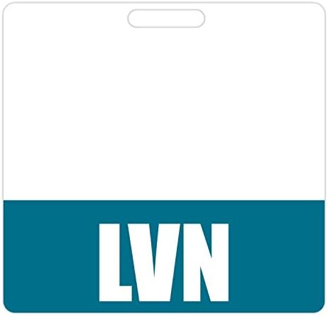 Amazon.com : LVN Badge Buddy (Teal) - Heavy Duty Badge Tags for ...