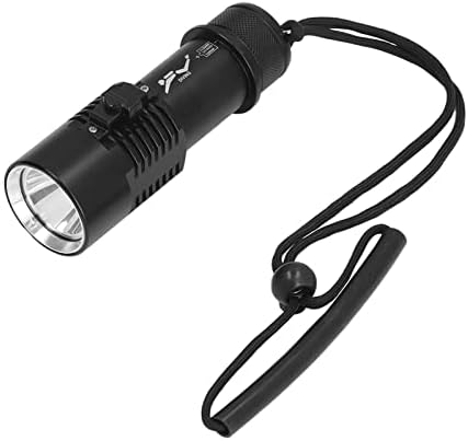 Scuba Diving Flashlight, Portable IPX8 Waterproof Flashlights ...