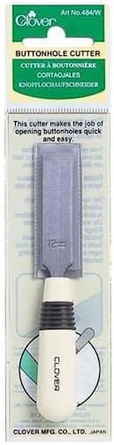 Amazon.com: CLOVER Button Hole Cutter-White Handle
