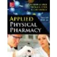 Applied Physical Pharmacy by Amiji, Mansoor, Cook, Thomas J., Mobley, Cary [McGraw-Hill Medical ...