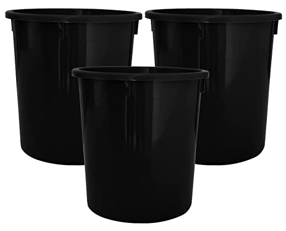 NAVKAR GENRAL Store Plastic Open Plastic Dustbin Without Lid|Trash Bin ...