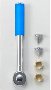 Amazon | KVK ワンタッチハンドル(ロングタイプ) エマーブルー PZ129L-B | 浴室水栓用パーツ