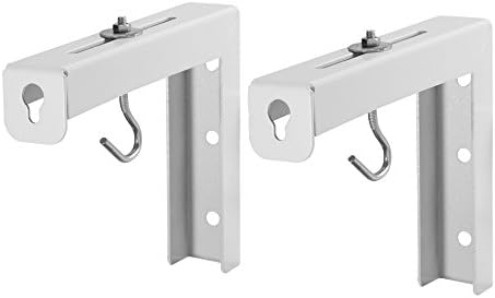WALI Projector Screen L-Bracket Wall Mount 6’’ Adjustable Extension ...