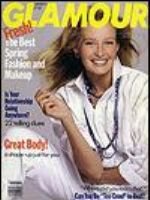 Glamour Magazine - Supermodel Estelle Lefébure (Estelle Hallyday) on ...