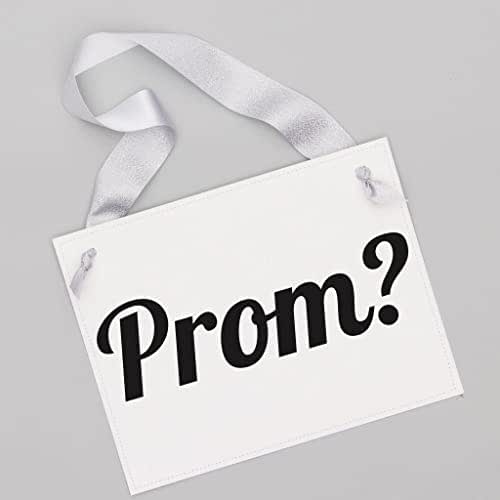 Amazon.com: Ritzy Rose Ask to Prom Sign for High School Promposal ...