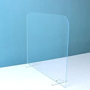 Sneeze Guard Shield, Clear Acrylic Plexiglass Shield, Without Window ...